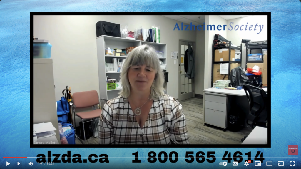 Hub Media, Sandra Mallett Interview - Alzheimer Society